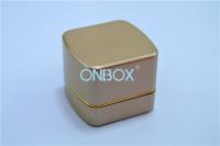 China Velvet Lining Metallic Paint Jewellery Display Box for sale
