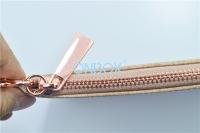 China Lady PU Zipper Wallet Bag With Removable Carry Strip for sale