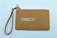 China Lady PU Zipper Wallet Bag With Removable Carry Strip for sale