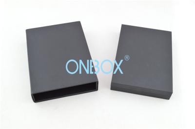 China High End Gift Cardboard Jewelry Boxes Double Insert Pads For Necklace for sale