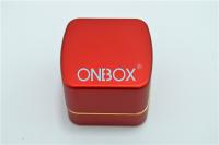 China Luxury Rubber Painting LED Jewellery Display Box 65x65x55mm for Necklace Shops for sale