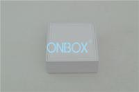 China Plastic Core Luxury Jewelry Packaging Boxes With White PU Leather Top Design for sale