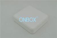 China Custom Painted PU Leather Necklace Jewelry Box 155x140x38mm for Gift Packaging for sale