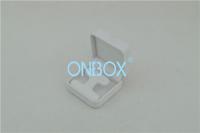 China Personalized Small White Earrings Jewelry Boxes 70 x 70 x 35mm for sale