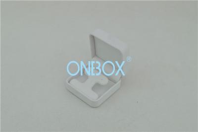China Personalized Small White Earrings Jewelry Boxes 70 x 70 x 35mm for sale