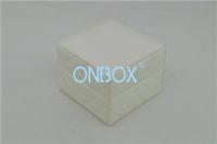 China PU Leather Watch Box Folding Jewelry Case 113x113x85mm Fabric Lining for sale