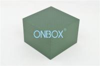 China Green Luxury Watch Packaging Gift Storage Case Fabric Cloth Lining for sale