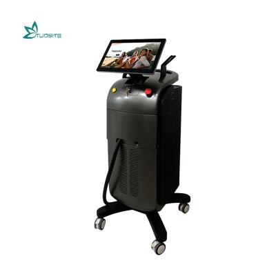 China Permanent Painless Diode Hair Removal Machine 808nm 755nm 1064nm Laser for sale