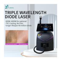 China Laser 3 Wavelength Diode Laser Hair Removal Machine 755 808 1064nm 1200W for sale