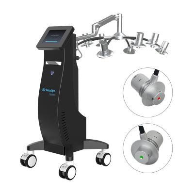 China 635nm Red 532nm Green Cold 8D 10D laser Slimming Machine Effective Weight Loss for sale