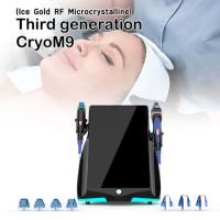 China Cooling Glod Microneedling RF Machine For Skin Tighenting Skin Rejuvenation for sale