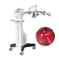 China 6D 532nm 635nm Cold Laser 10D Laser Slimming Machine Lymphatic Circulation for sale