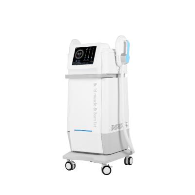 China 4 Handles Muscle Stimulator EMS Slimming Machine No Side Effects And Painless for sale