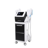 China Weight Loss Instruments Ems Body Sculpting Machine 4pcs Handles for sale