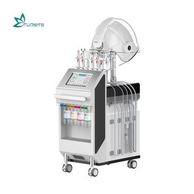 China Oxygen Infusion 10 In 1 Hydra Dermabrasion Machine Facial Beauty Equipment for sale