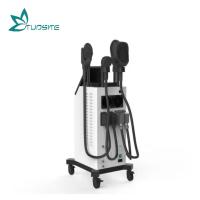 China Fat Loss EMS Sculpting Machine Vertical 4 Handle RF Body Contouring for sale