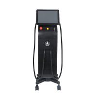 China Triple Wavelength Diode Laser Hair Removal Machine Double Handle for sale