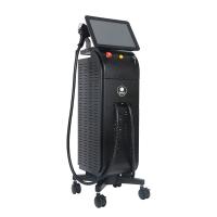 China Triple Wavelength Diode Laser Hair Removal Machine Double Handle for sale