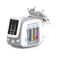 China Cleaning Hydra Beauty Machine Bipolar RF Nano Spraying 6 Handles for sale