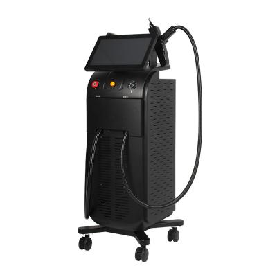 China Dual Handle 2-in-1 Diode Hair Removal Machine 3-Wavelength Pico Tattoo Removal for sale