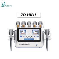 China Dual Handles 7D HIFU Equipment Face Lifting Body Contouring Machine for sale