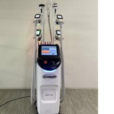 China 5 Handles Cryolipolysis Fat Freezing Machine With RF Technology For Fat Reduction for sale