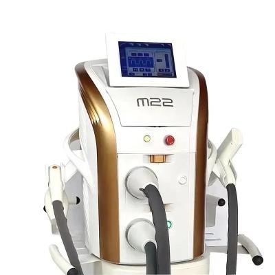 China 2 In 1 M22 IPL OPT Nd Yag Laser Hair Removal Machine Tattoo Pigment Removal Device for sale