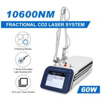 China 30W Fractional Co2 Laser Machine For Acne Scars Wrinkle Reduction for sale