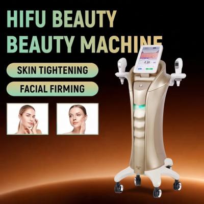 China Doublo HIFU Beauty Machine Treating Face For Skin Tightening And Lifting for sale