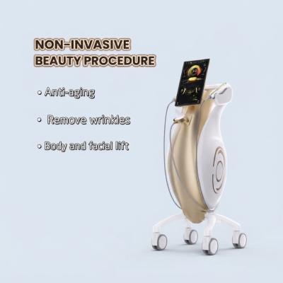 China MVS HIFU MPT Hifu Face Lifting Machine With EMS RF Precision Anti Aging for sale