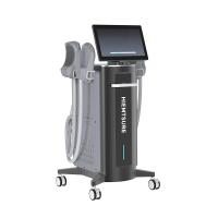 China 4 Handles RF EMS Sculpting Machine for Muscle Building Body Slimming for sale