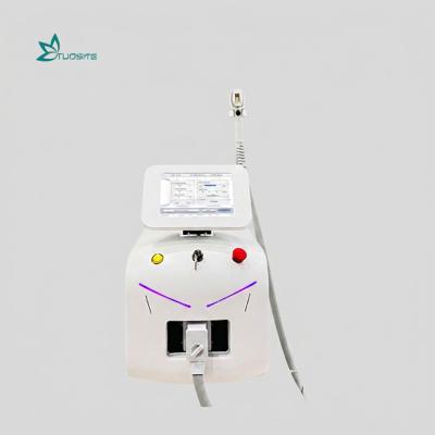 China 1000W 808nm 755nm 1064nm Diode Laser Hair Removal Machine Portable 10 Bars for sale