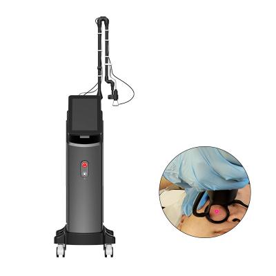 China Black Vertical Fractional CO2 Laser Machine Skin Rejuvenation Wrinkles Removal for sale