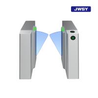 China Single Core Eagle Eye Pedestrian Flap Barrier Turnstile Pedestrian Access Terminal for sale