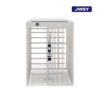 China Full Height Pedestrian Turnstiles , Eagle Eye Rotating Security Gates for sale