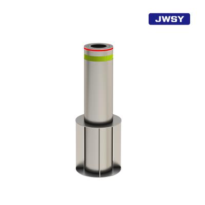 China Fixed Anti Ram Metal Bollard Brushed Finish 304 Stainless Steel Bollards for sale