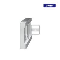 China 304D Stainless Steel Swing Turnstile with Adjustable Speed and Anti-Reversal Function for Secure Pedestrian Access for sale