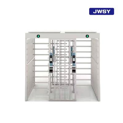 China Eagle Eye Double Full Height Turnstile Gate , 304D Stainless Steel Rotating Turnstile for sale