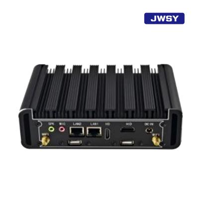 China Aluminum Alloy Overseas Parking Lot Mini PC 135*125*40mm Black for sale