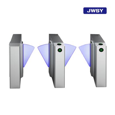 China 304D Stainless Steel Flap Turnstile Gate Multi Channel Pedestrian Access Gate for sale