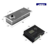 China Recessed Automatic Swing Gate Opener with IP68 Protection 200kg Capacity and Ground Buried Installation for sale