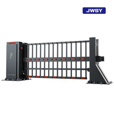 China J-KZ501 Heavy-Duty Barrier Gate with 60KM/h Anti-Collision, 200W Brushless Motor, and 6m Clear Span for High-Security Traffic Control for sale