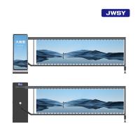 China J-GZ101 Advertising Barrier Gate with LED Night Mode Large-Screen Display and 200W Motor for Secure Access Control for sale