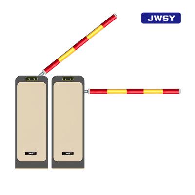 China JWS-D06 Spaceman Series Barrier Gate with Champagne Gold Cabinet and Luminous Foam Arm for DC24V Power Supply for sale