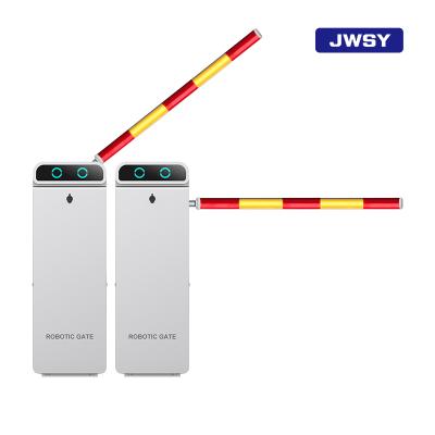 China JWS-D09 Robot Series Barrier Gate with Luminous Foam Arm, 0.3s Lifting Speed, and IP54 Rating for sale