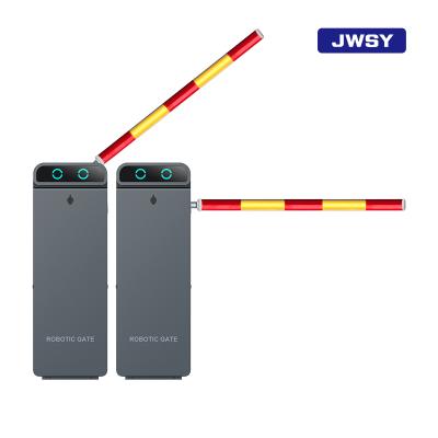 China JWS-D09 Robot Series Barrier Gate with Luminous Foam Arm, IP54 Rated and 3 Million Service Life for sale
