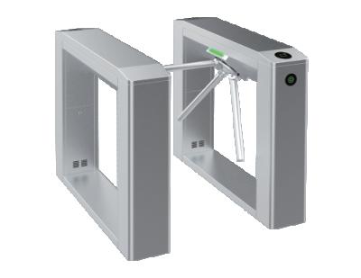 China W-TG201 Eagle-Eye Tripod Turnstile Barrier Gate with 304 Stainless Steel, 550 mm Lane Width, and TCP/IP Communication for sale