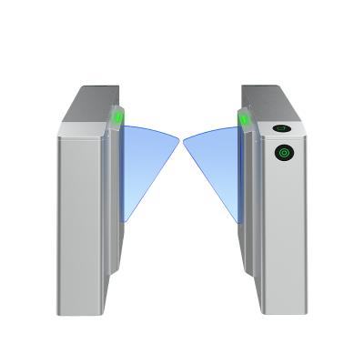China Eagle Eye Series 0.3s Fast Opening High Speed Flap Barrier Gate with 304 Stainless Steel and Multi-beam Infrared Anti-pinch System for sale