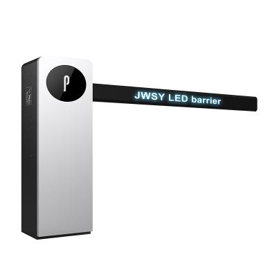 China LED Glowing Boom Barrier Gate with DC Brushless Motor and 4M Boom Length for Premium Parking Control for sale