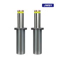 China IP68 800mm Rising 304 Stainless Steel Hydraulic Automatic Bollard for High-Security Vehicle Access Control for sale